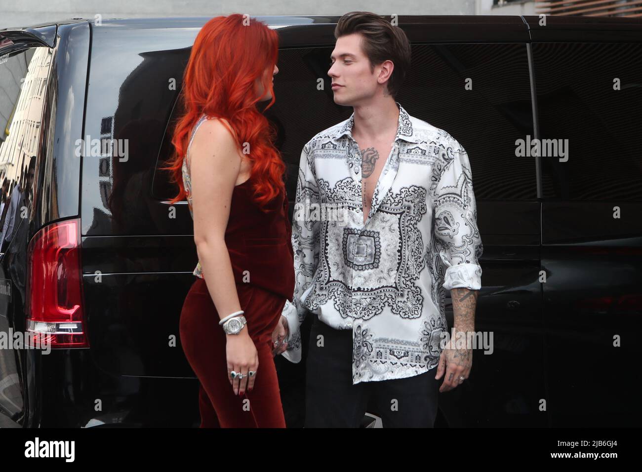 Benjamin Mascolo and Bella Thorne break up, June 3 2022 Stock Photo - Alamy