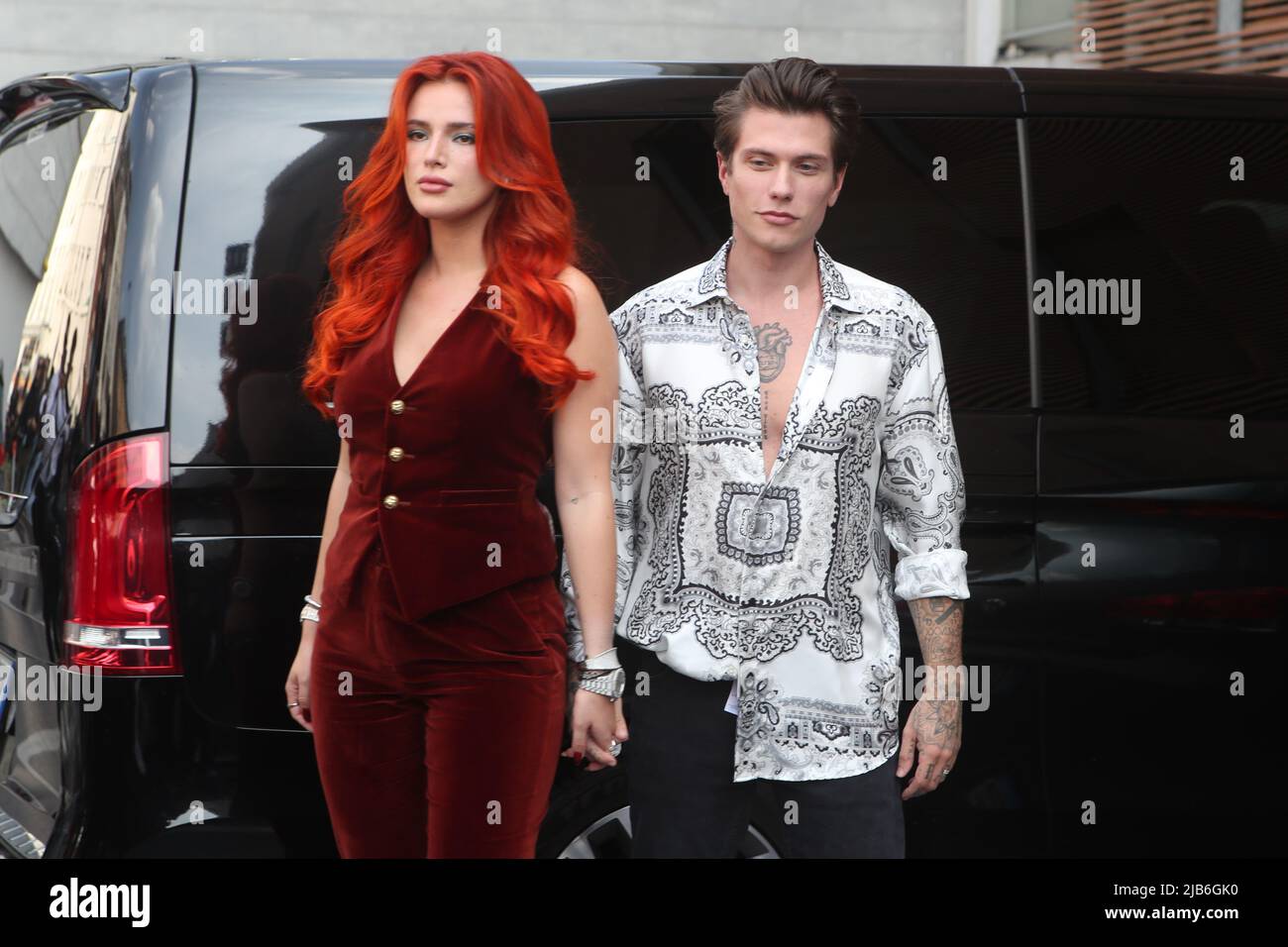 Benjamin Mascolo and Bella Thorne break up, June 3 2022 Stock Photo - Alamy