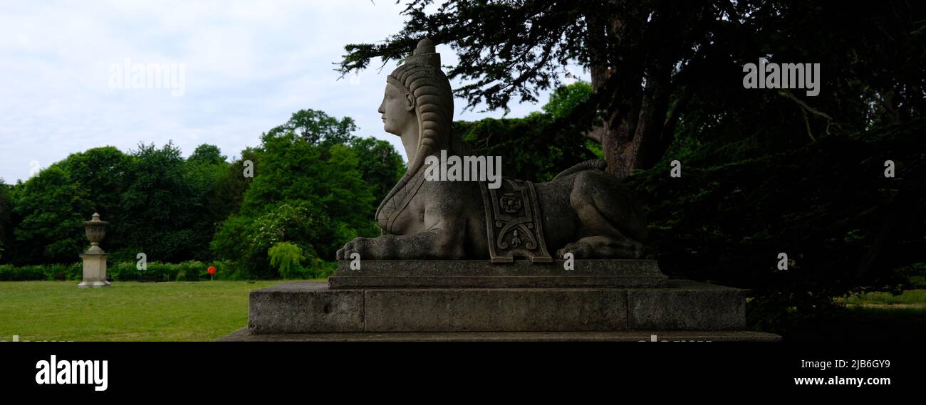 Chiswick house london sphinx hi-res stock photography and images - Alamy
