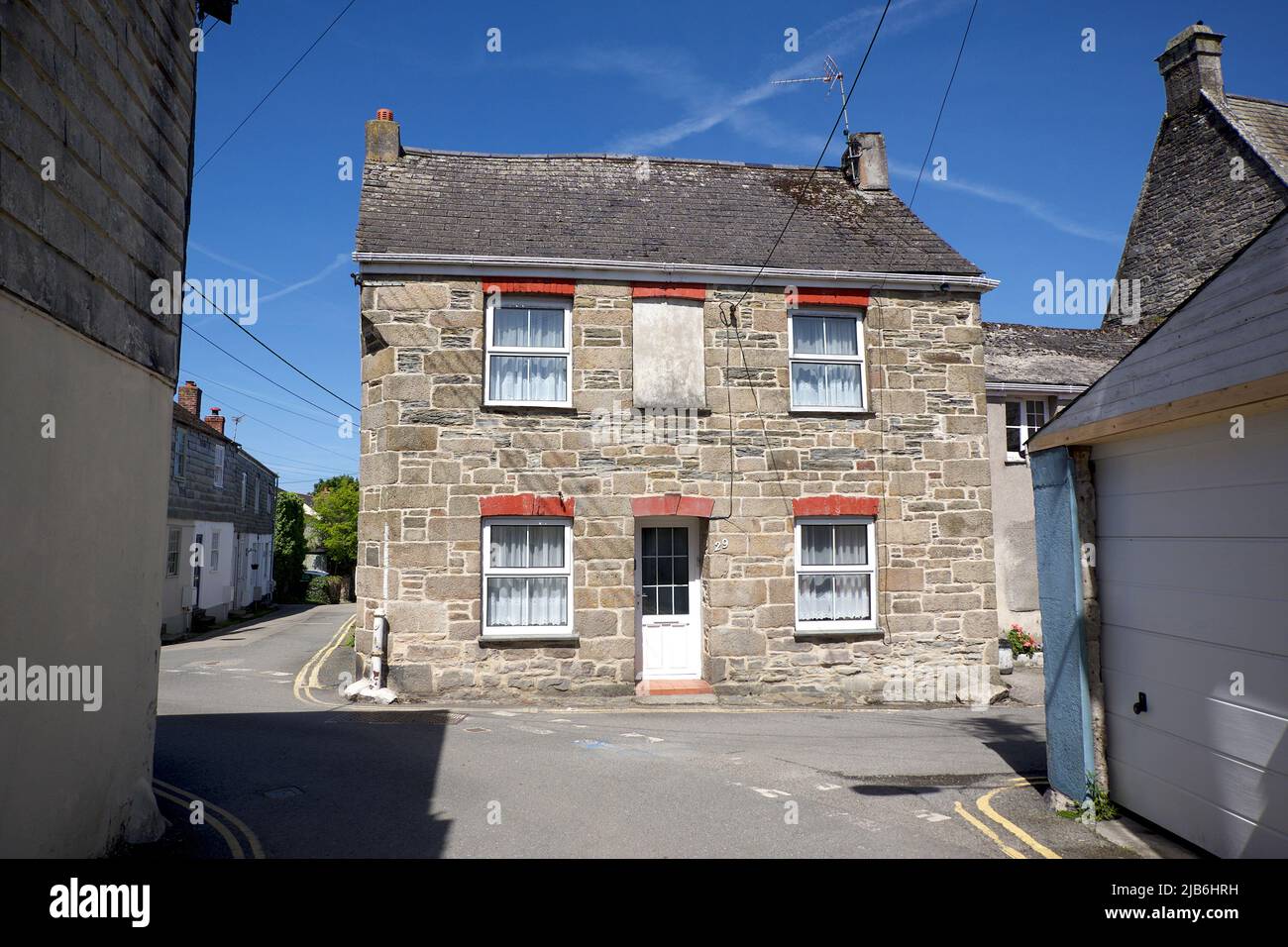 St Column Major Cornwall England UK Stock Photo - Alamy