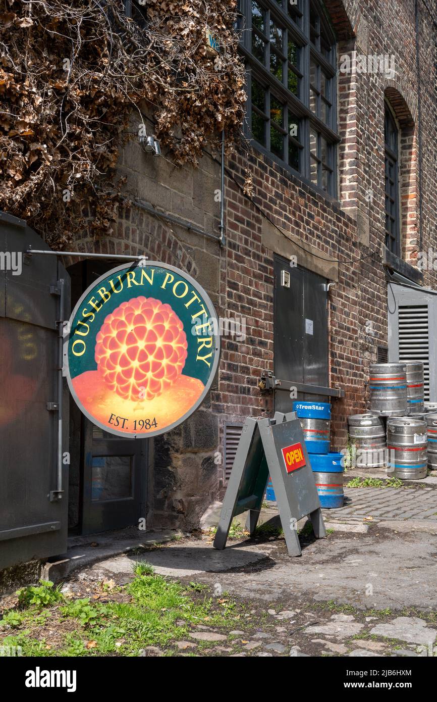 Ouseburn Pottery, under The Cluny warehouse, in the Ouseburn cultural ...