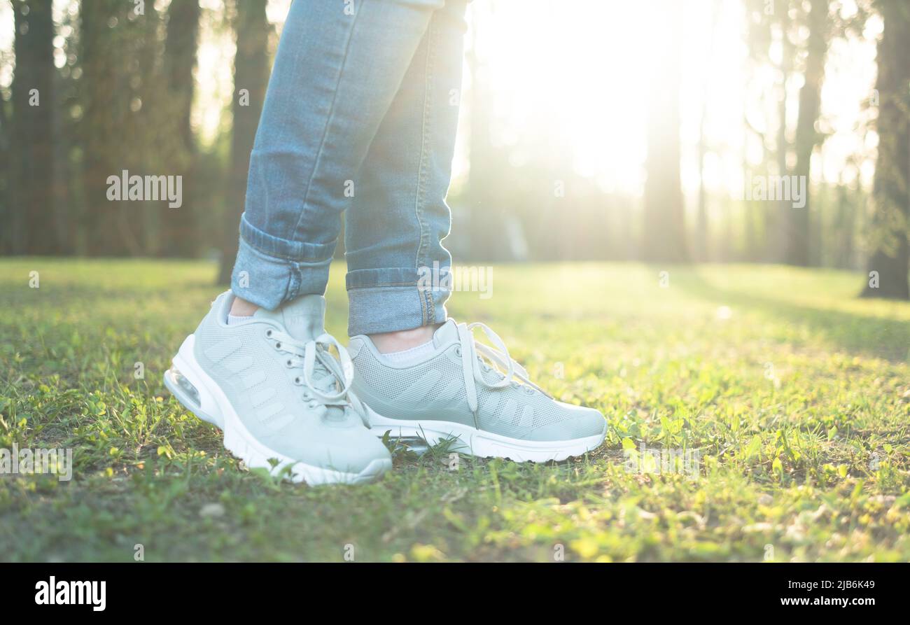 Stepping into the shoes hi-res stock photography and images - Alamy