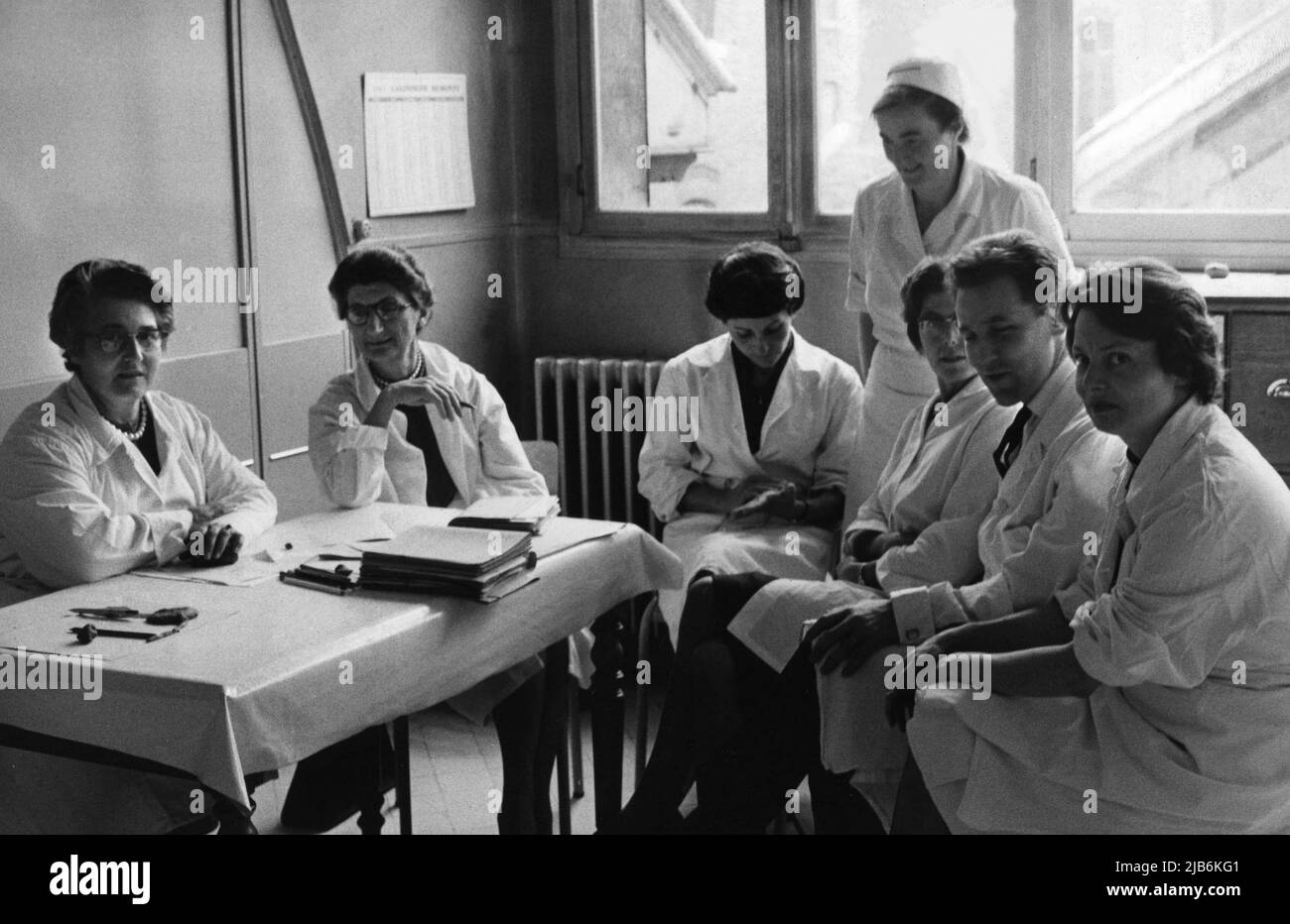 DOLTO Francoise, SIMON (HUOT) Antoinette, GUILLEMET Christiane, HUBER ...