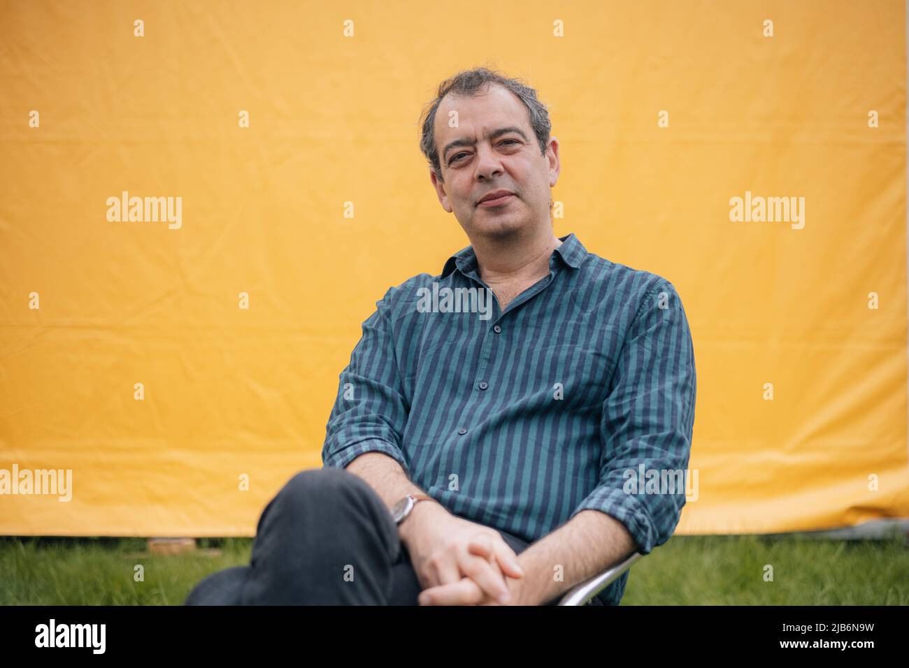 Hay-on-Wye, Wales, UK. 3rd June, 2022. David Runciman Portrait at Hay ...