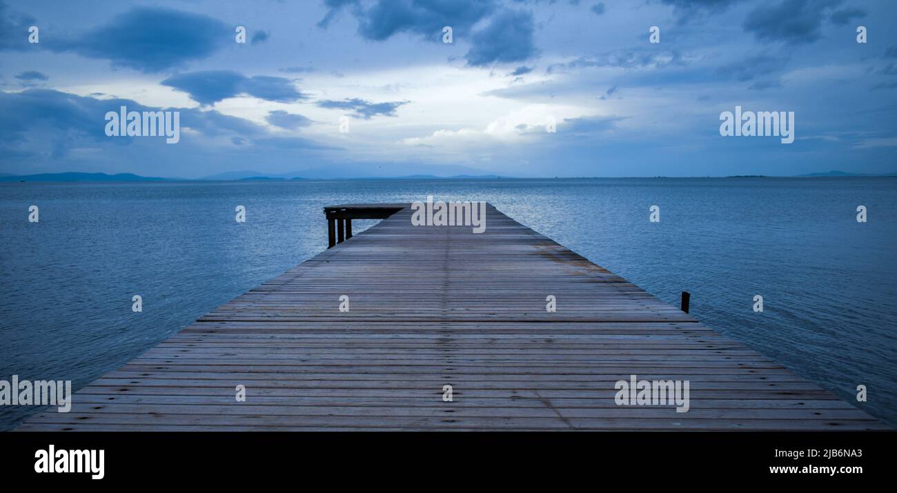 Cloudy dock hi-res stock photography and images - Alamy