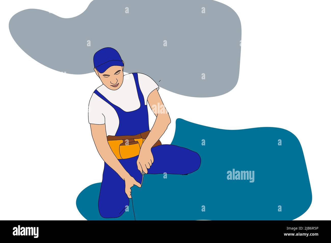 Broken boiler cartoon hi-res stock photography and images - Alamy