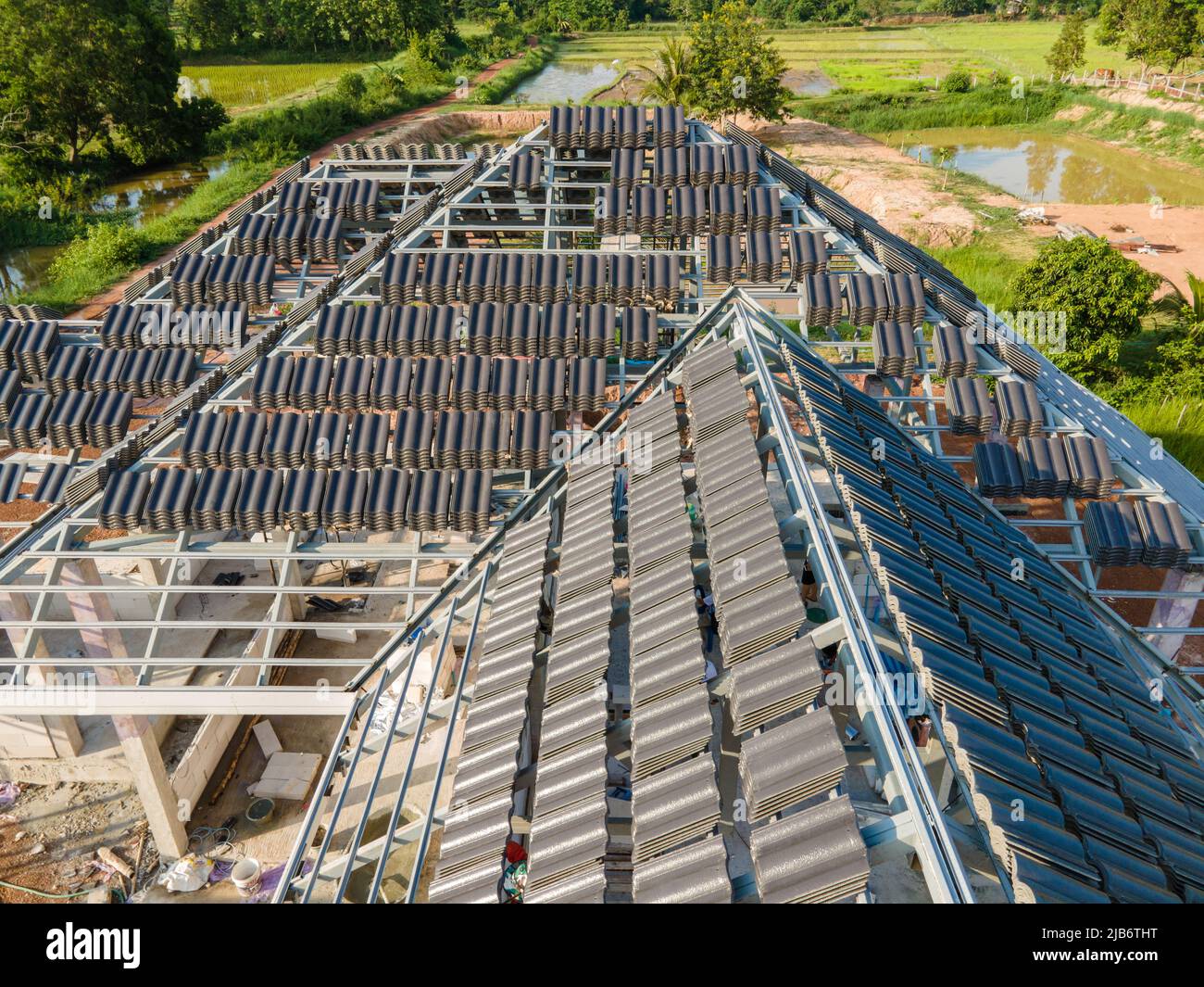 Cement Roof Construction