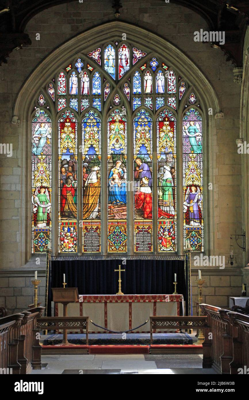 St. Mary's Church, Hallgate, Cottingham, East Yorkshire, UK Stock Photo ...