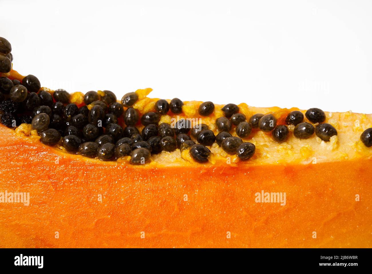 Close up sliced ripe papaya hi-res stock photography and images - Alamy