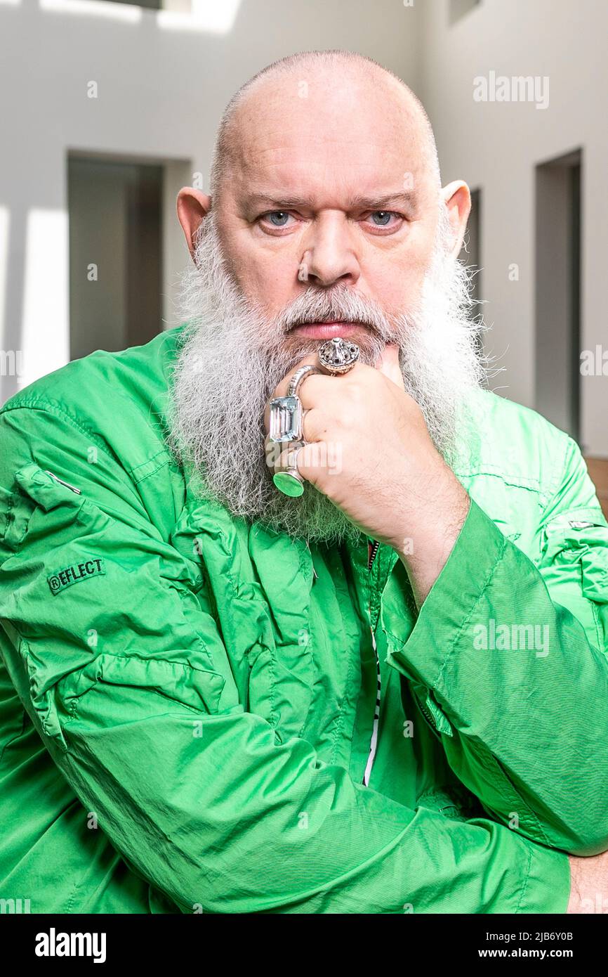 Walter Van Beirendonck, Belgian fashion designer and head of the ...