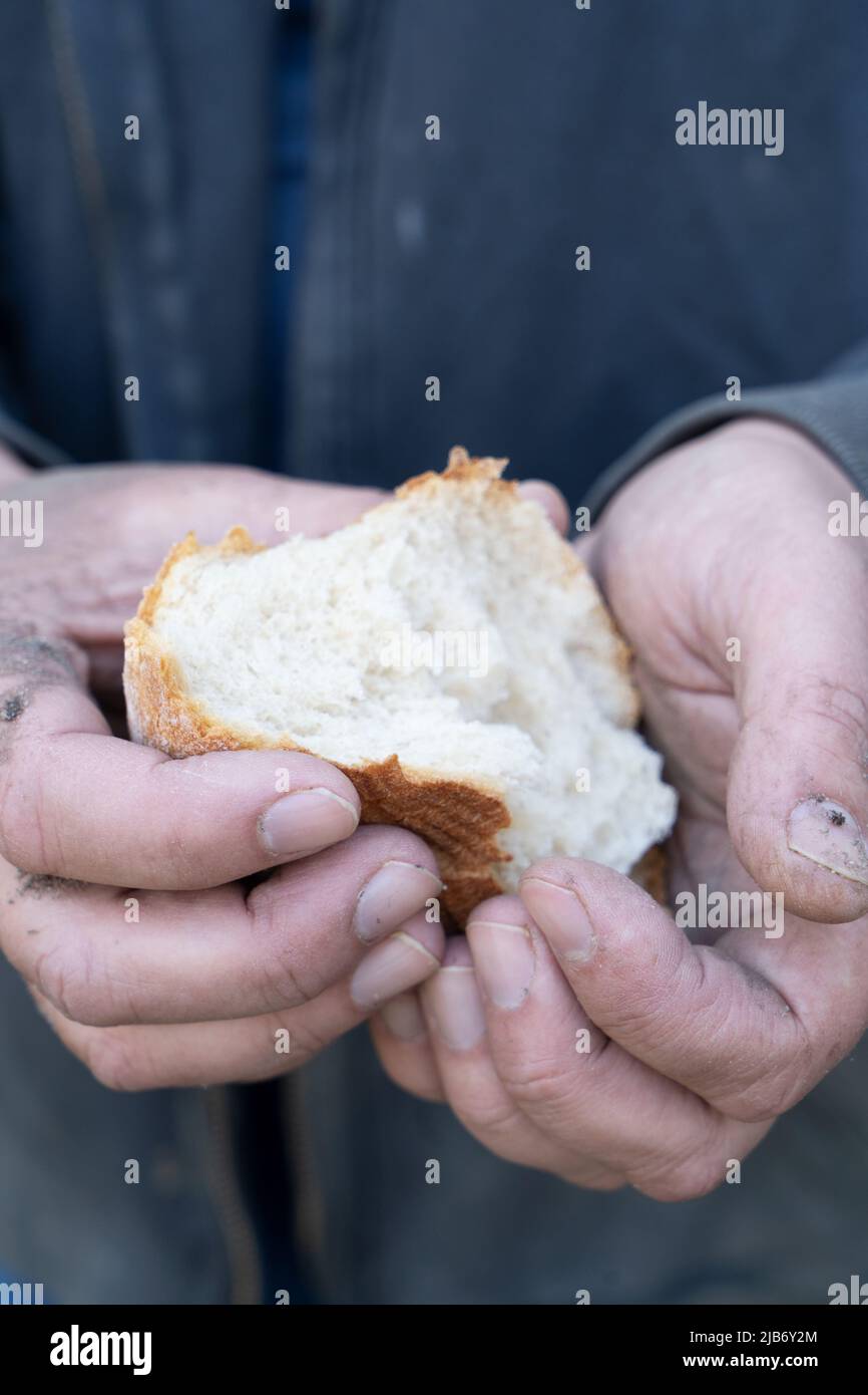 Concept of a hunger Stock Photo - Alamy