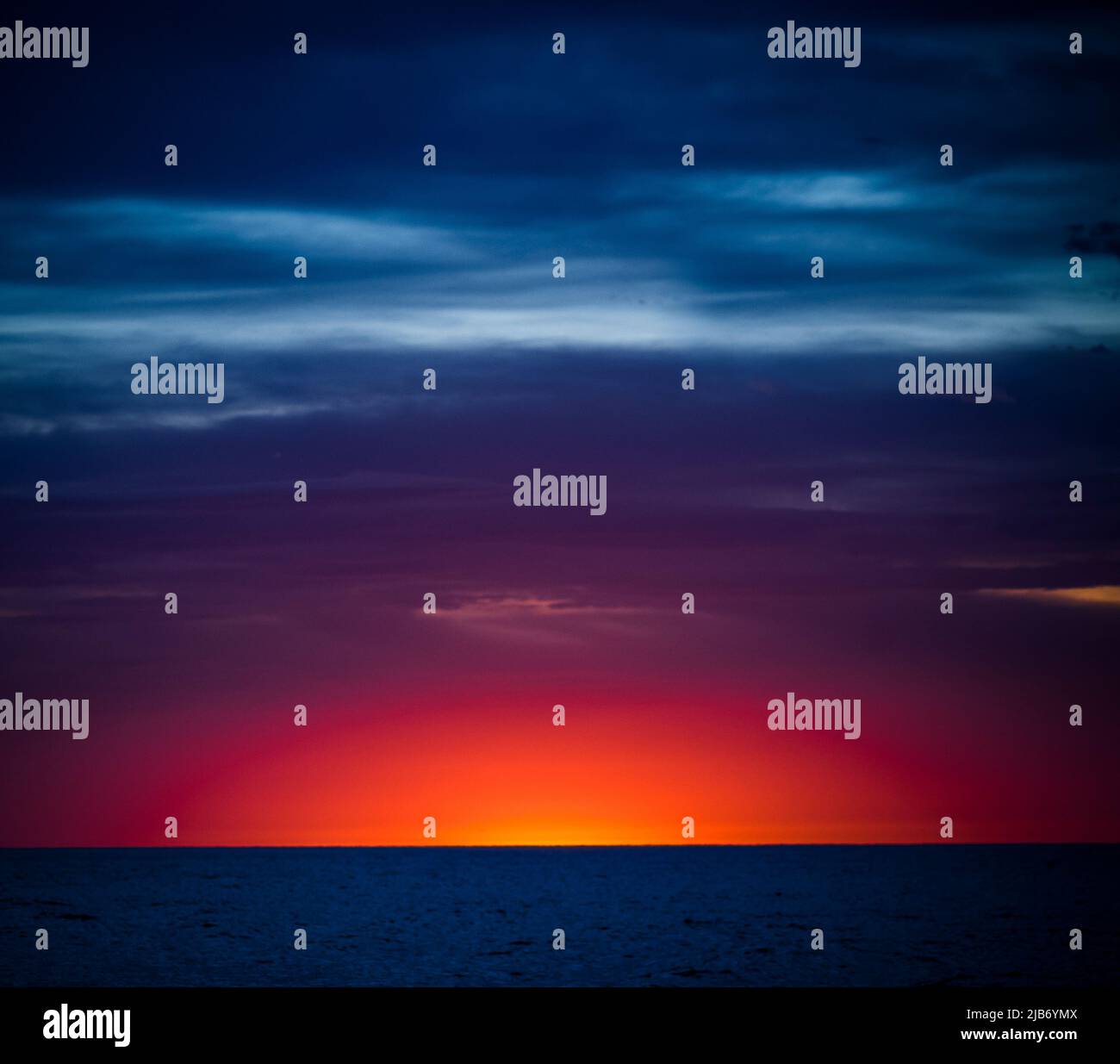 Ocean sunset landscape, Patagonia, Argentina Stock Photo - Alamy