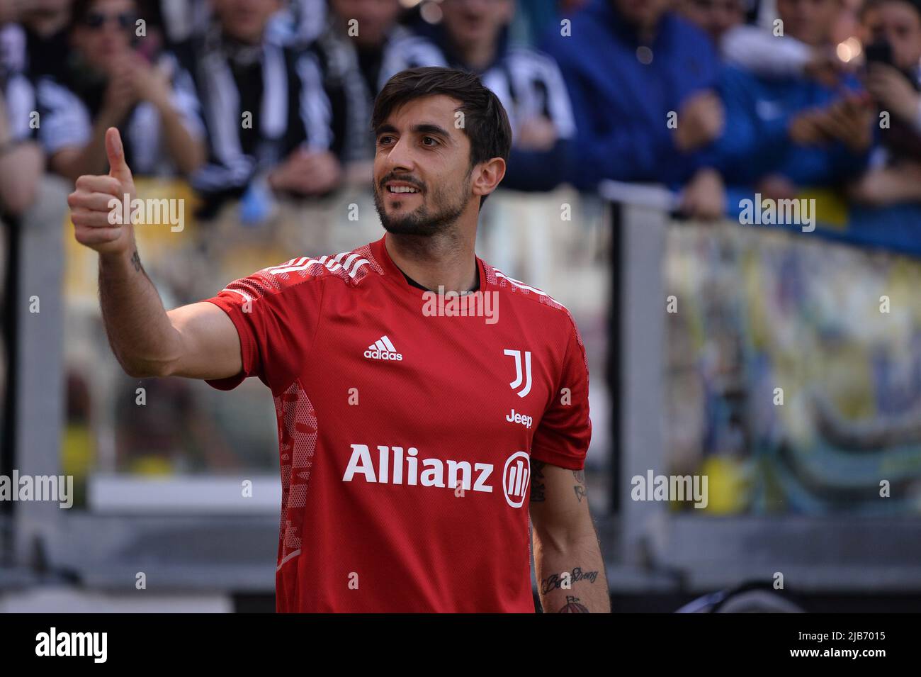 Mattia Perin of Juventus FC during the Serie A Football match between ...