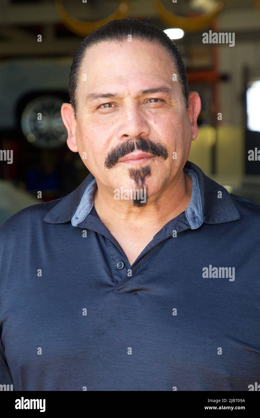 MIAMI, FL - JUNE 2: Emilio Rivera attends the unveiling of a "MAYANS MC ...