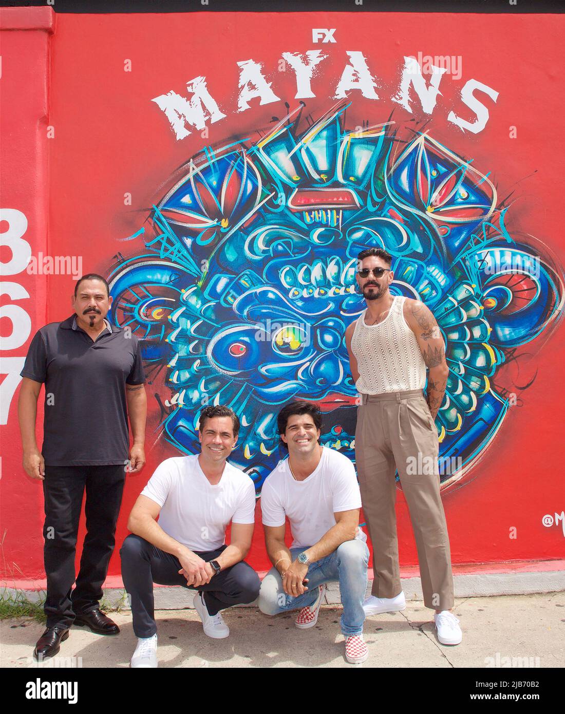 MIAMI, FL - JUNE 2: Clayton Rivera, Mijares, Emilio Rivera, Danny Pino ...