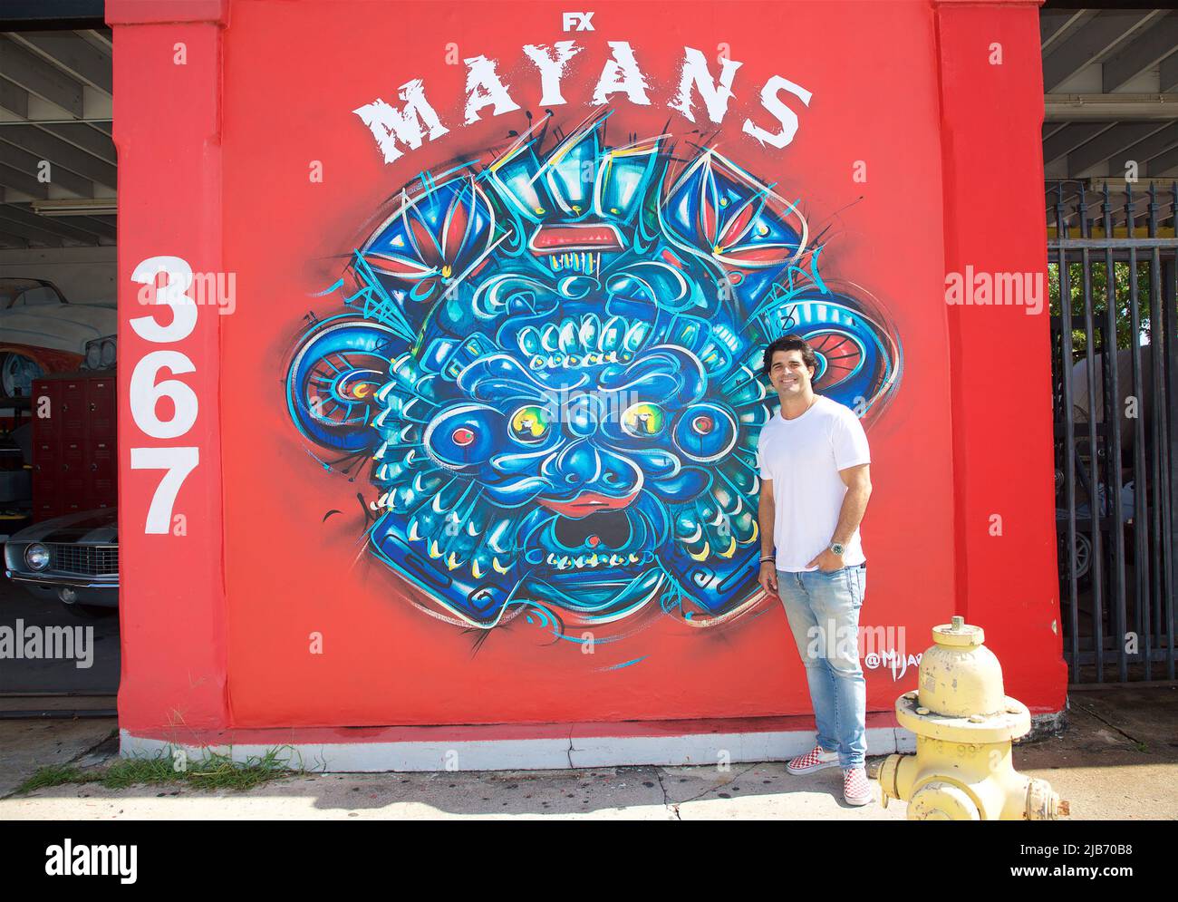 MIAMI, FL JUNE 2: Visual Artists Alexander Mijares attends to the ...