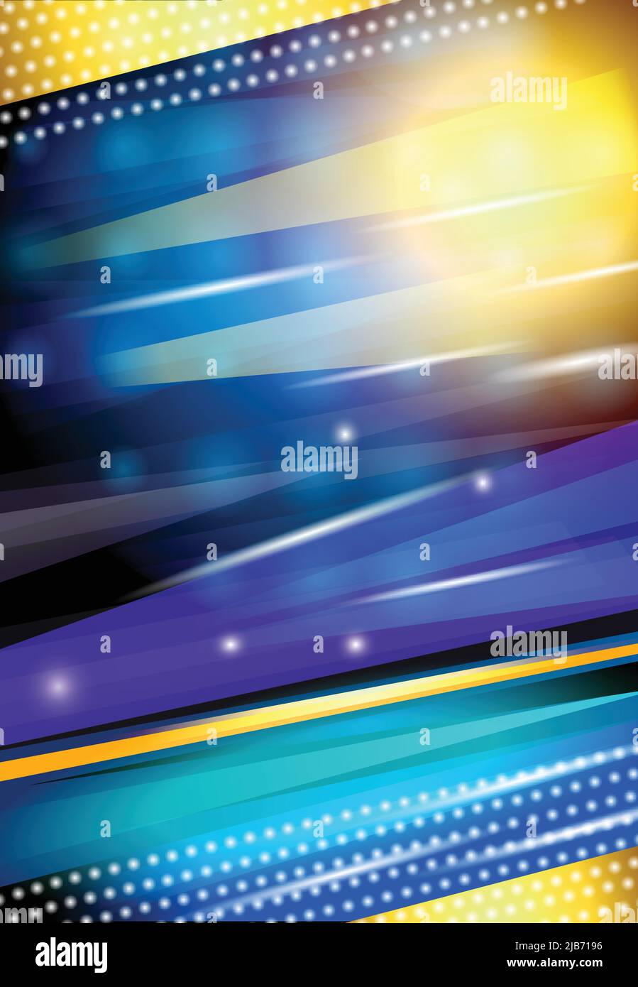 Abstract shiny streaky sparkling blue nightlife disco background design ...