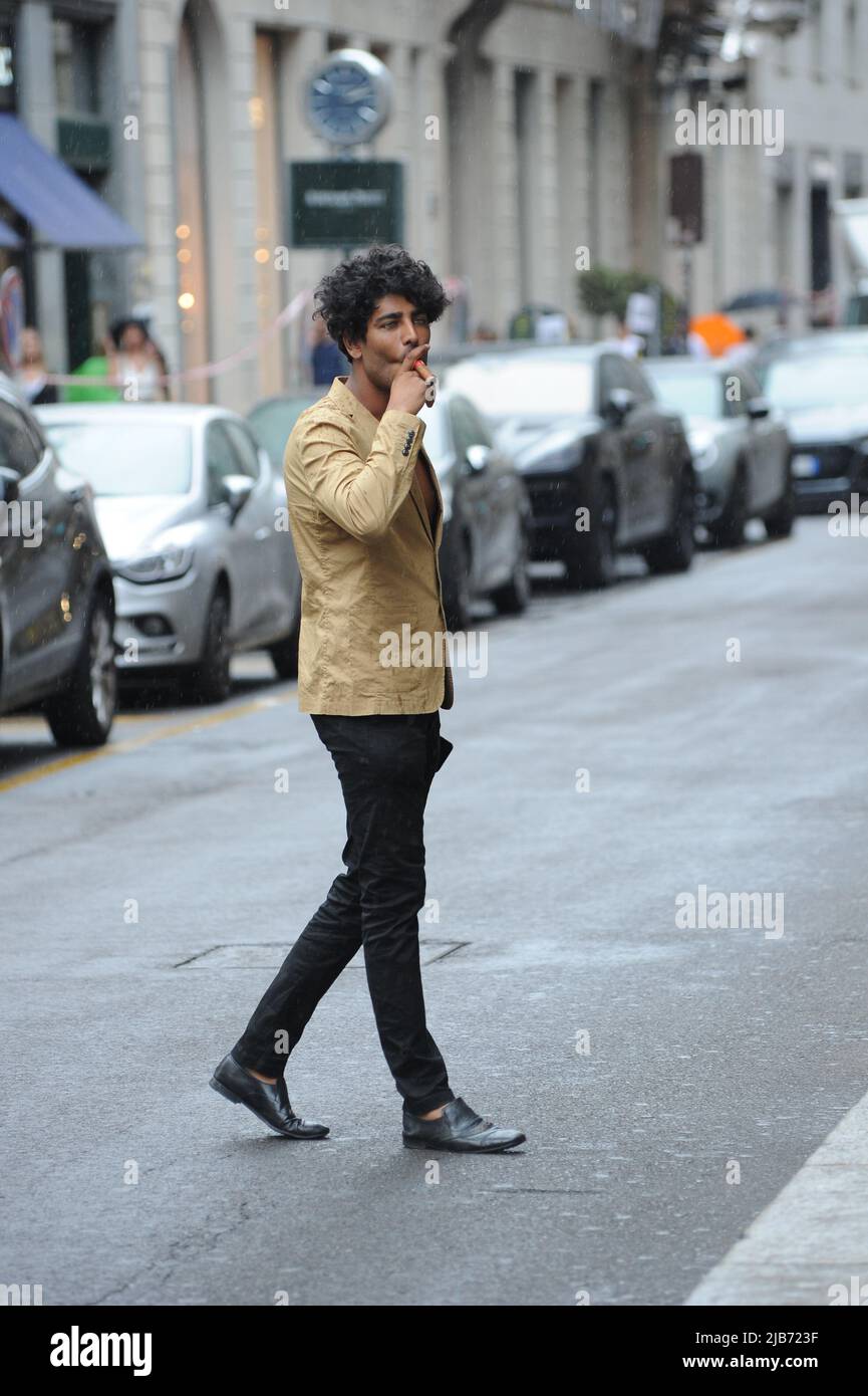 Milan, . 03rd June, 2022. Milan, 03-06-2022 Akash Kumar, a 30-year-old ...