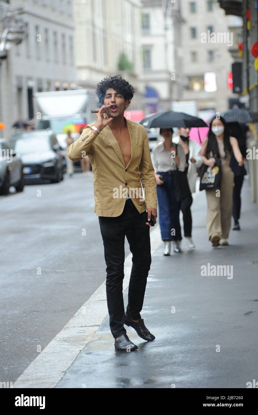 Milan, . 03rd June, 2022. Milan, 03-06-2022 Akash Kumar, a 30-year-old ...