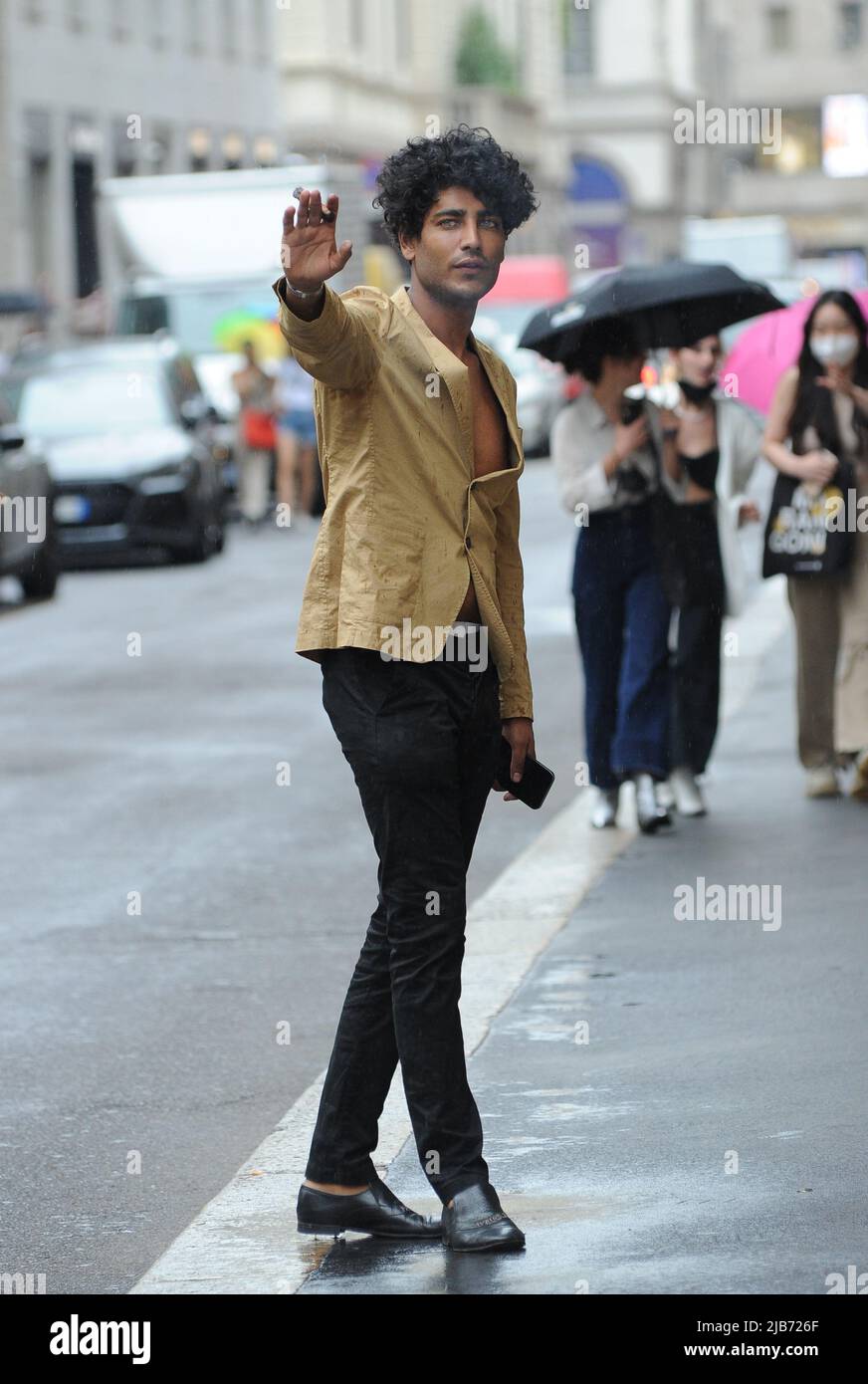 Milan, . 03rd June, 2022. Milan, 03-06-2022 Akash Kumar, a 30-year-old ...