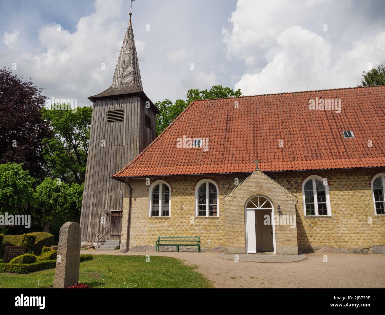 the small city of Arnis in germany Stock Photo - Alamy
