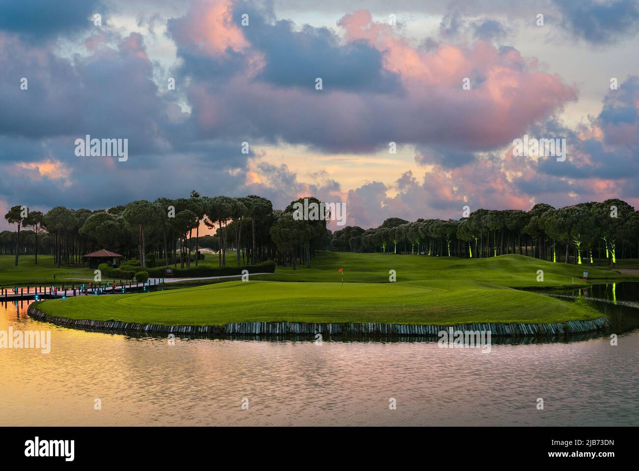 Golf course in belek hi-res stock photography and images - Alamy