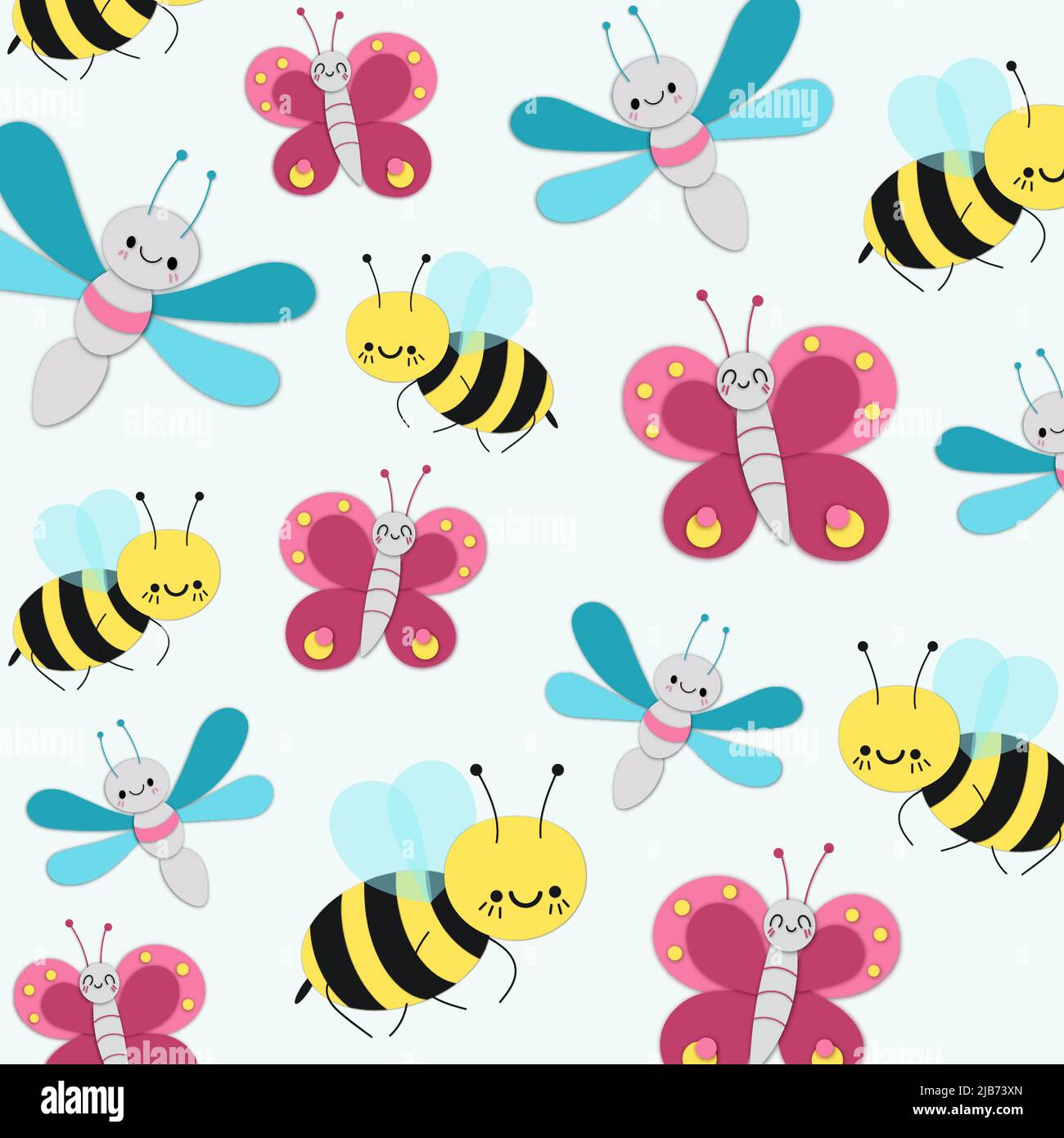 Cartoon insects hi-res stock photography and images - Alamy