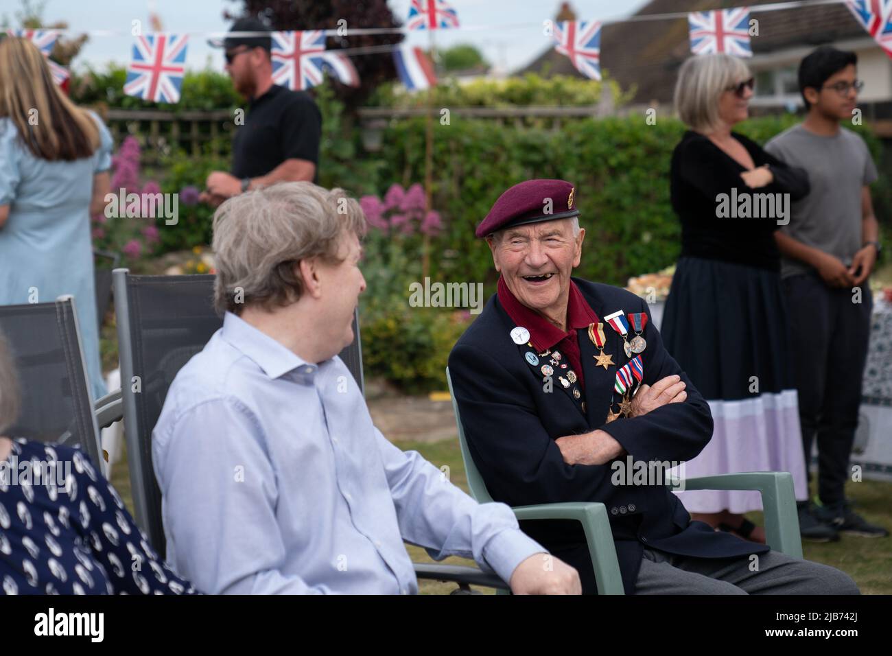 WWII veteran Alec Hall celebrating his 100th birthday with family and ...