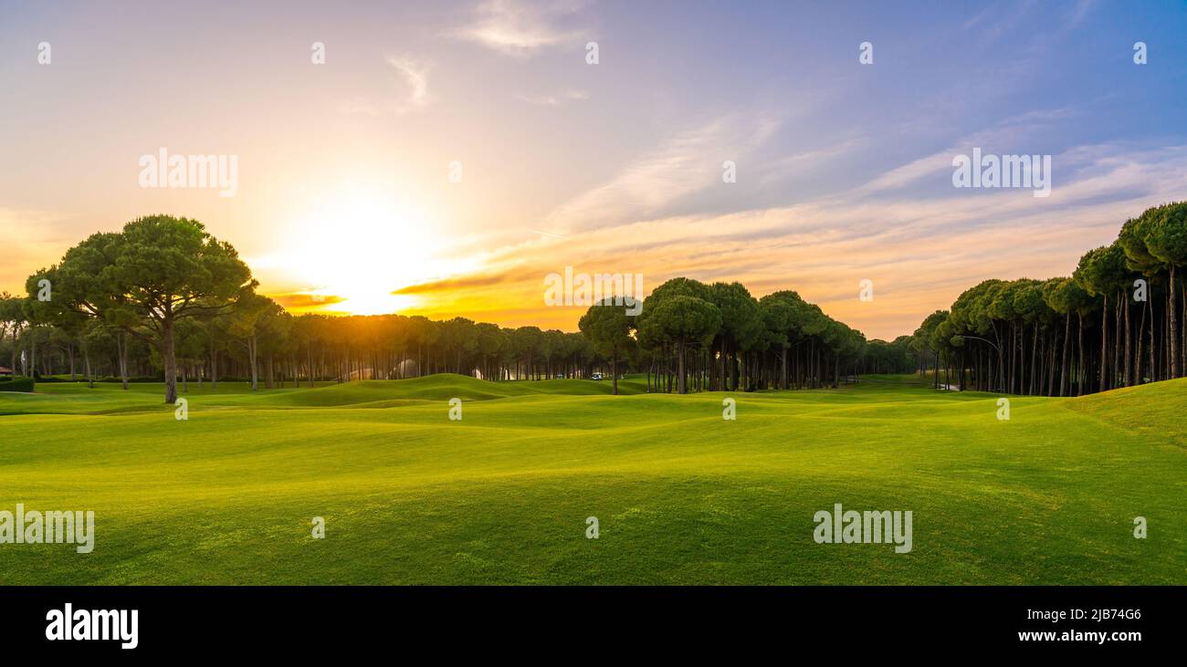 Grass fairway hi-res stock photography and images - Alamy