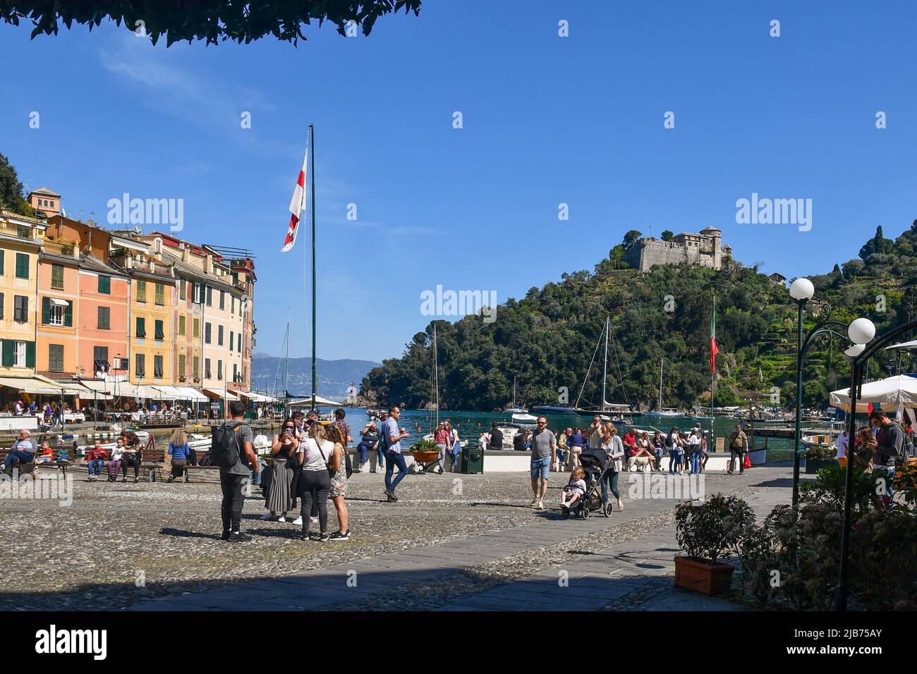 Portofino square hi-res stock photography and images - Alamy