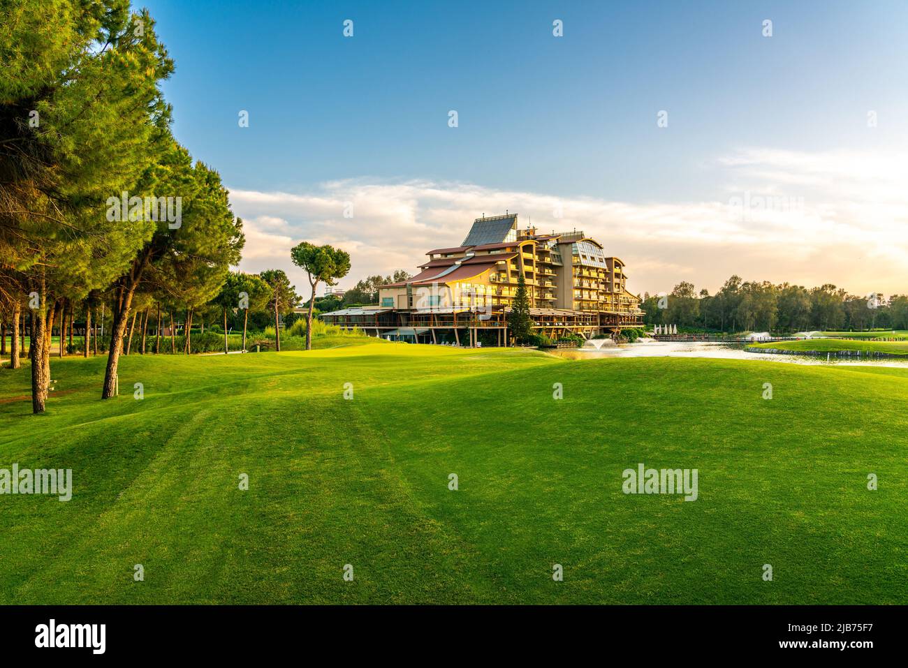 Belek, Turkey - May 13, 2022: Sueno hotel golf Belek with beautiful ...
