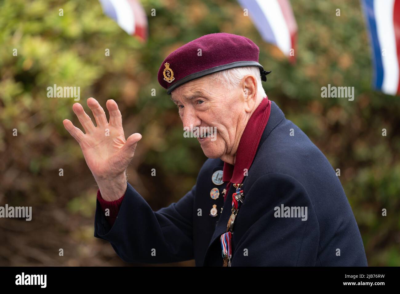 WWII veteran Alec Hall celebrating his 100th birthday with family and ...