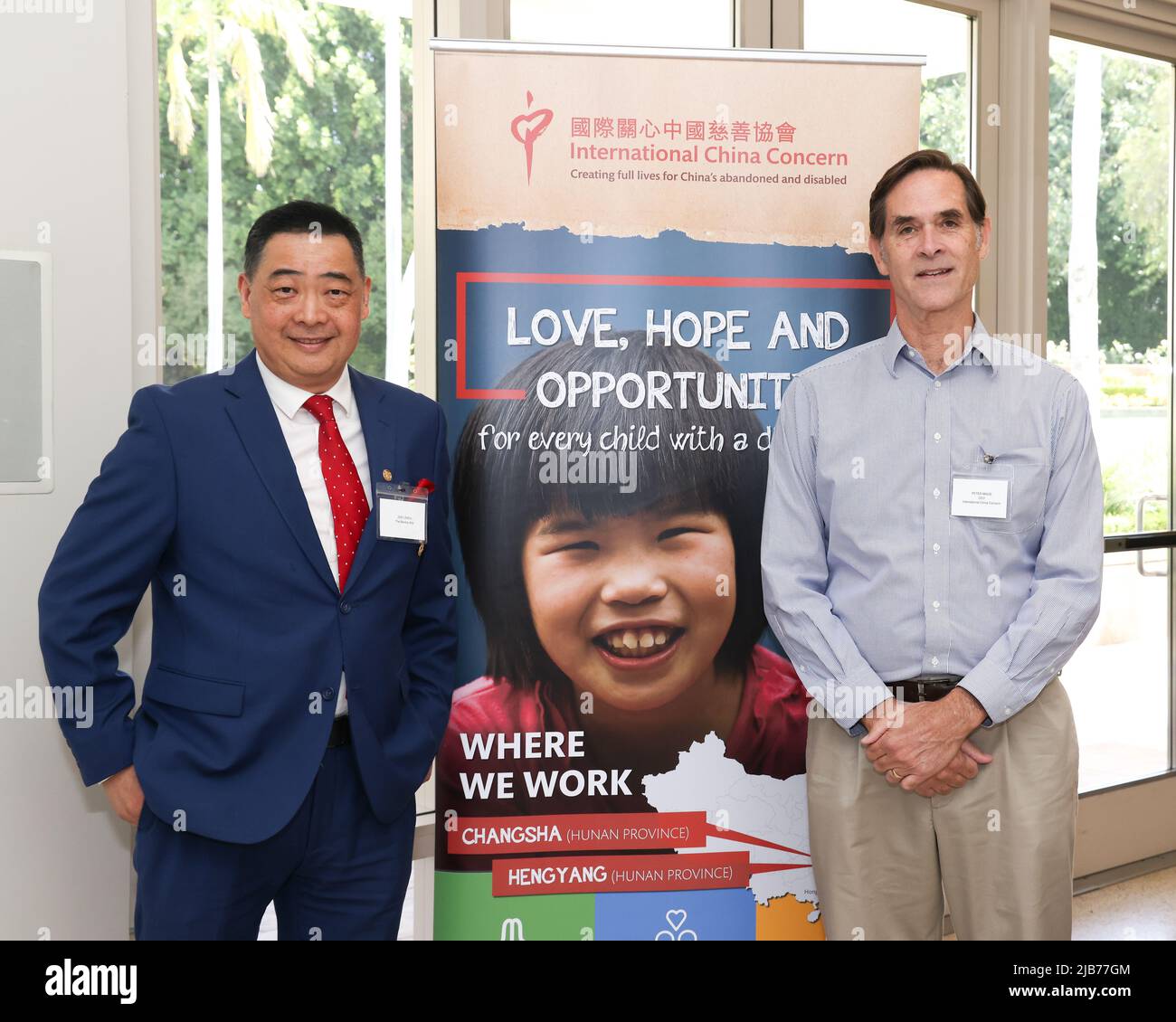 Yorba Linda, California, USA. 1st June, 2022. Joey Zhou, TV host, and ...