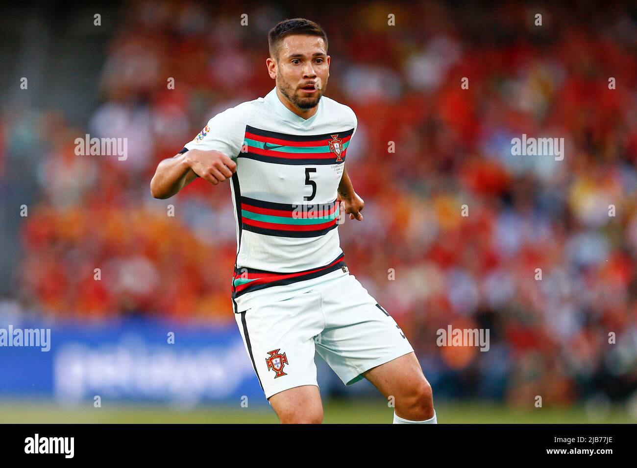 Raphael Guerreiro of Portugal during the UEFA Nations League match ...