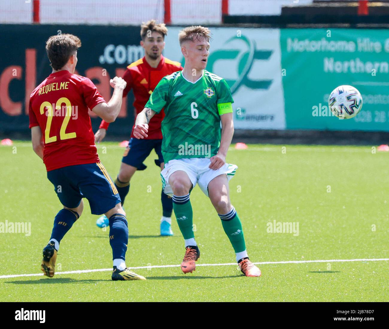 Inver Park, Larne, County Antrim, Northern Ireland, UK. 03 June 2022 ...