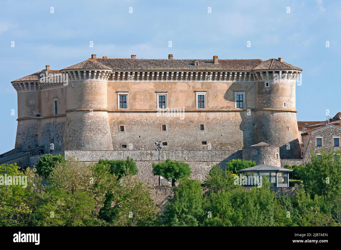 Alviano medieval castle, Umbria, Italy Stock Photo - Alamy