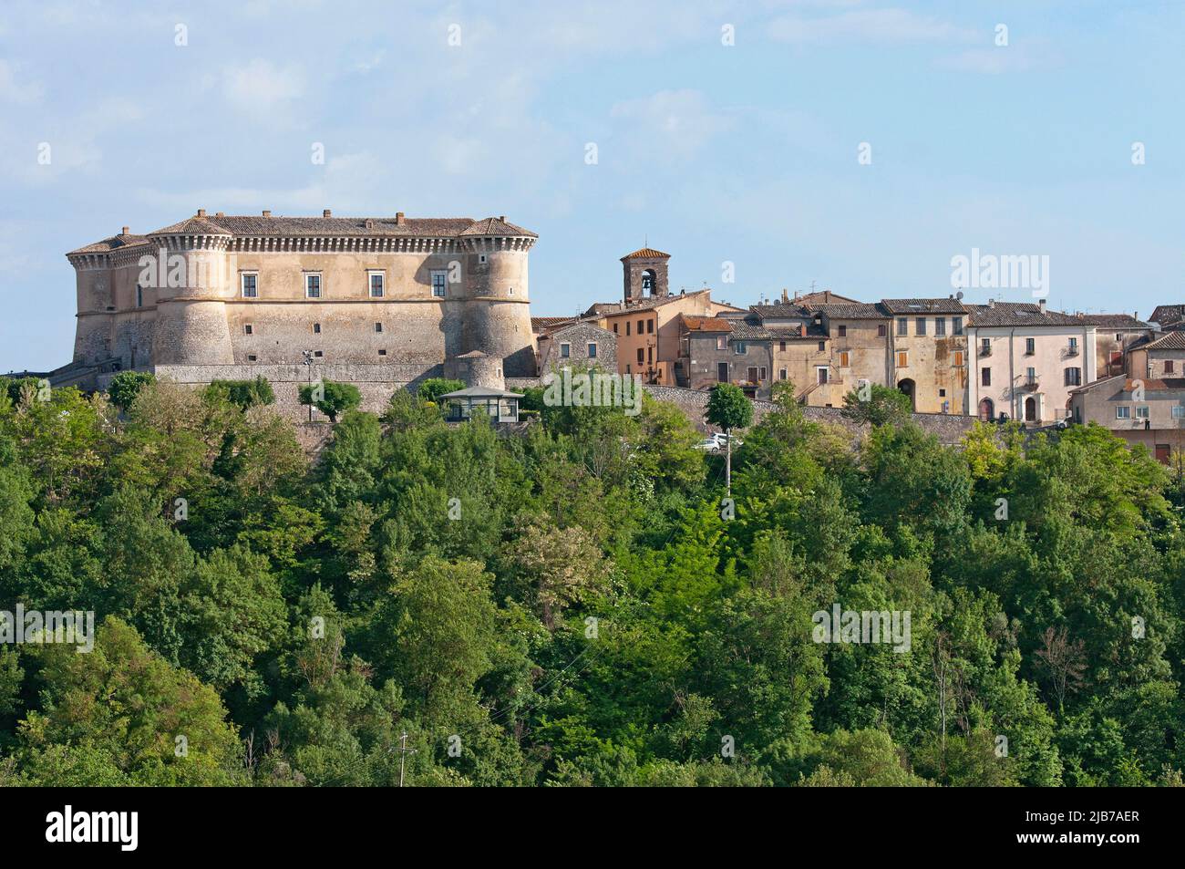 Alviano medieval castle and village, Umbria, Italy Stock Photo - Alamy