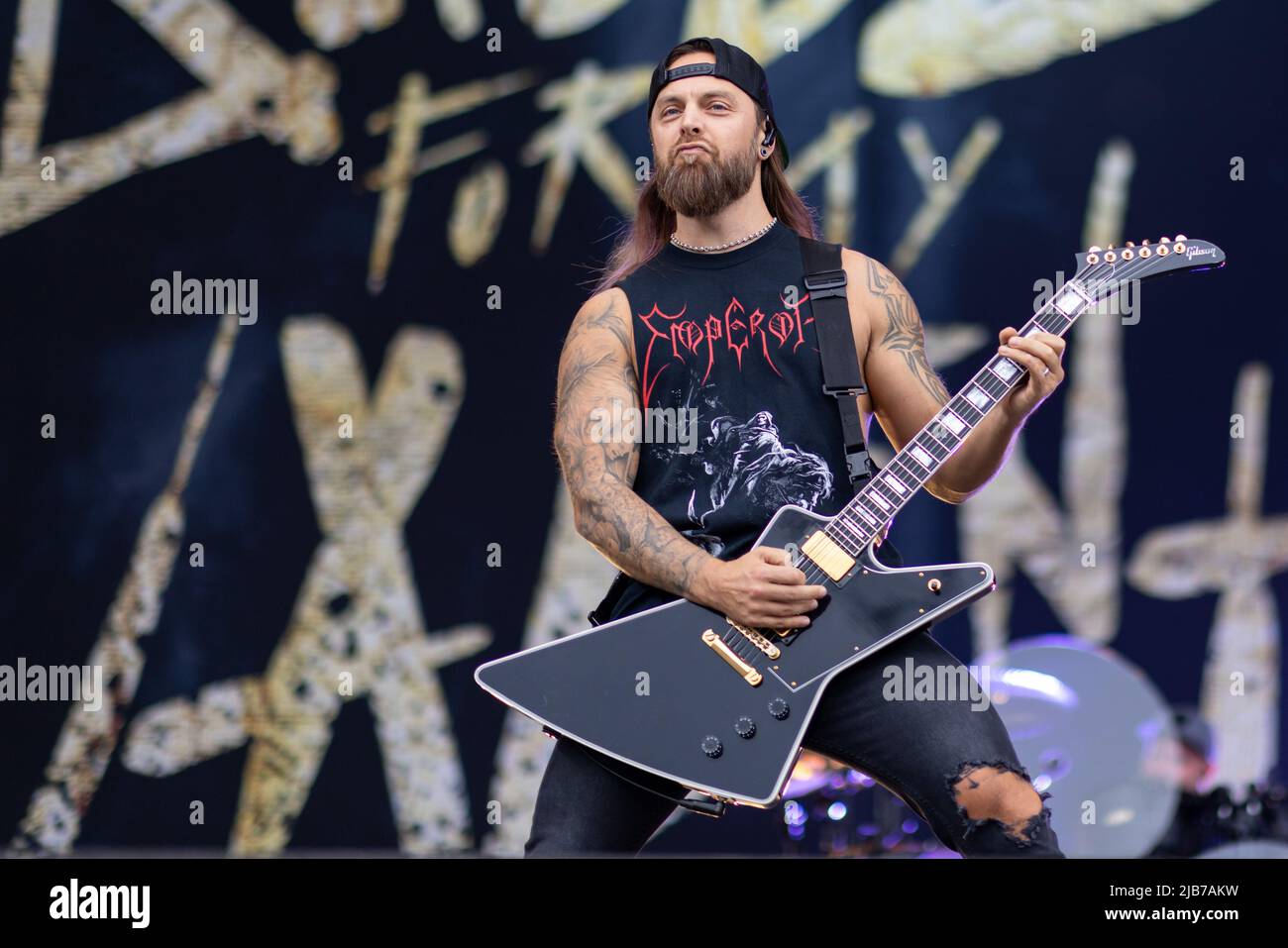 Nuremberg, Germany. 03rd June, 2022. Matthew Tuck, singer of the ...