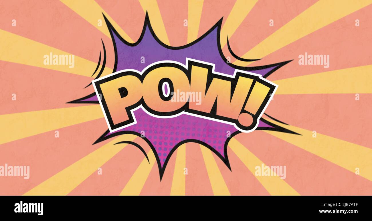 Pow icon hi-res stock photography and images - Alamy