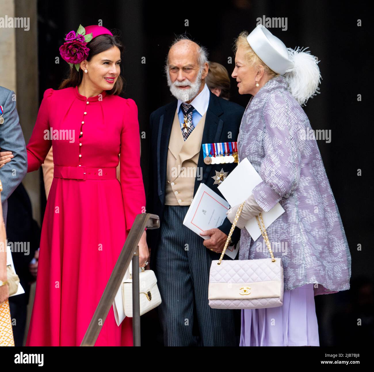 London, UK. 03rd June, 2022. Sophie Winkleman attending the Service of ...