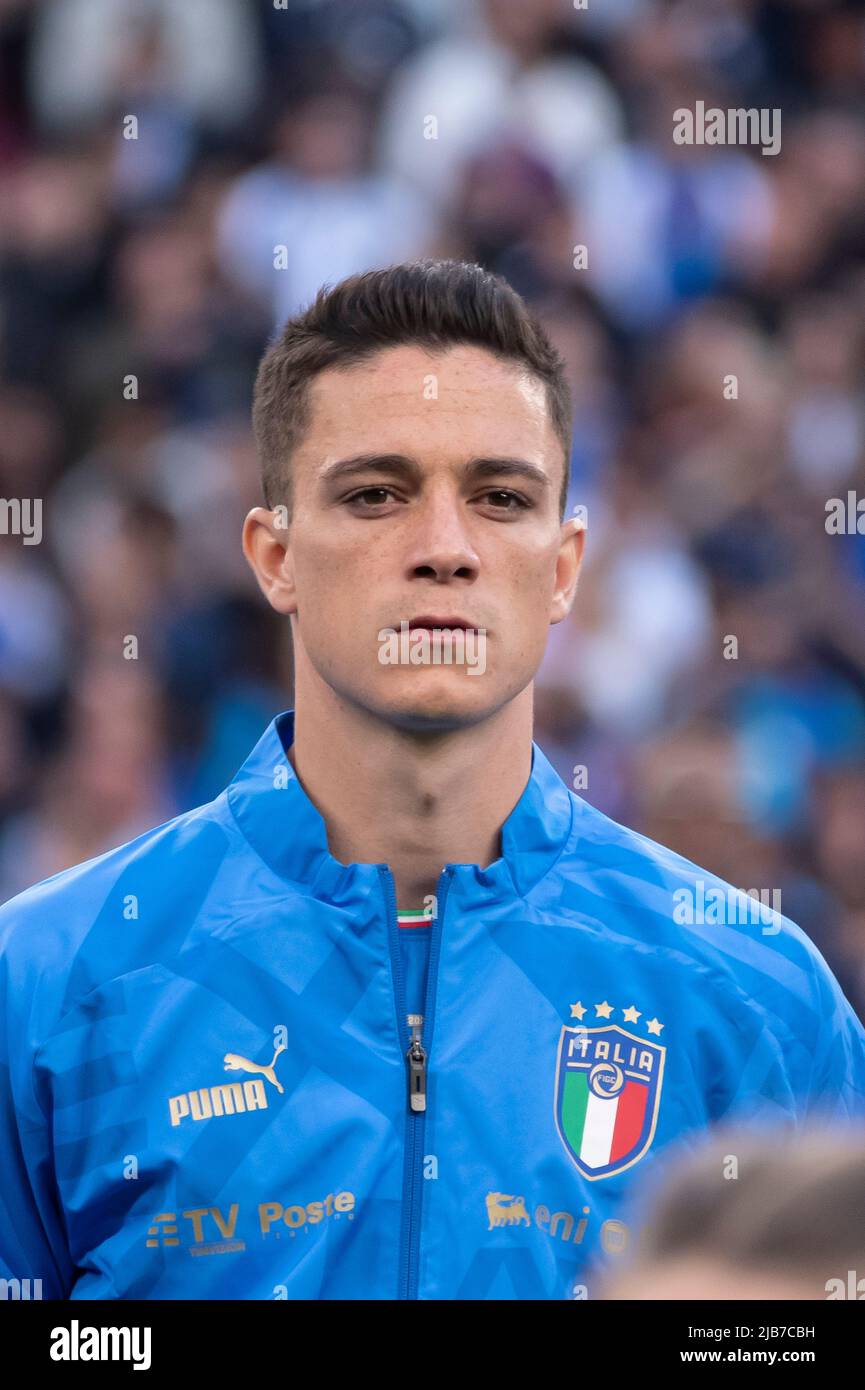 Giacomo Raspadori (Italy) during the Uefa Champions League match ...