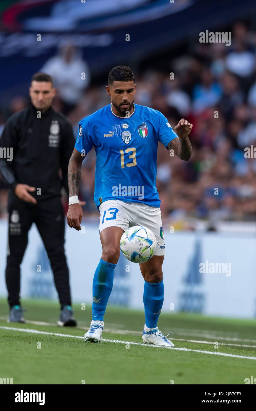 Emerson Palmieri (Italy) during the Uefa Champions League match between ...