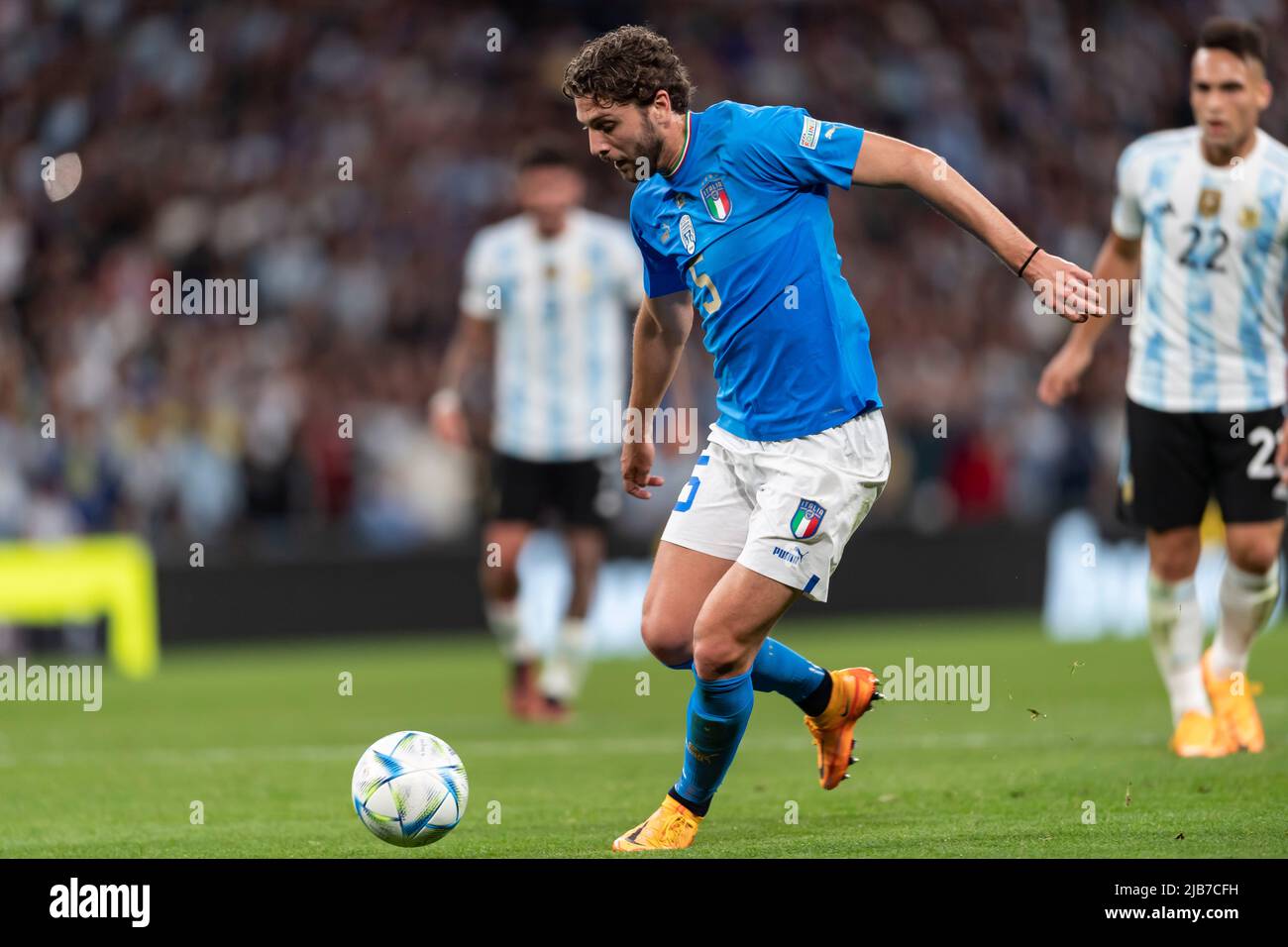 Emerson Palmieri (Italy) during the Uefa Champions League match between Italy 0-3 Argentina at ...