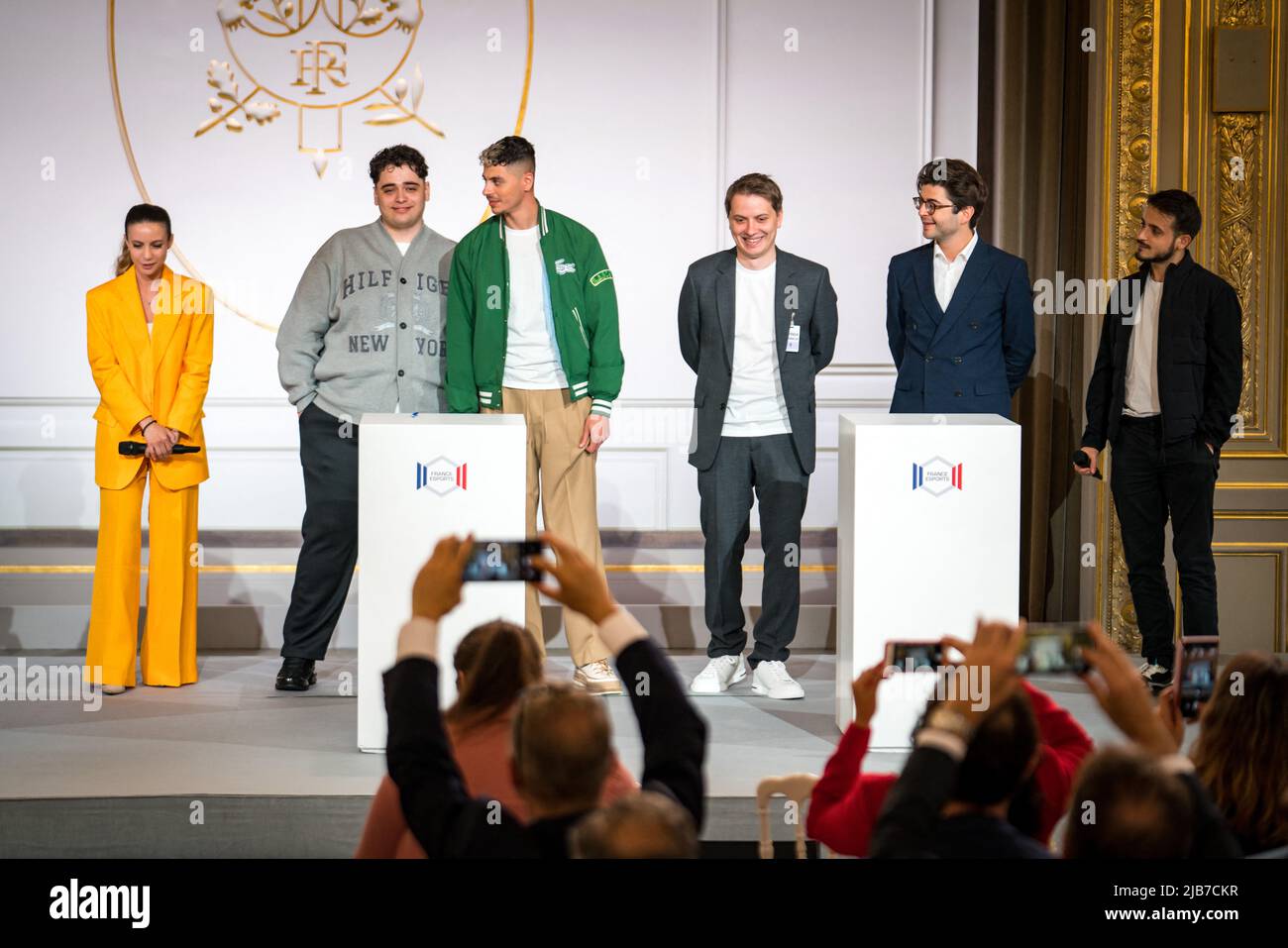 French journalist Laure Valee, French entrepreneur Kamel Kebir, aka ...