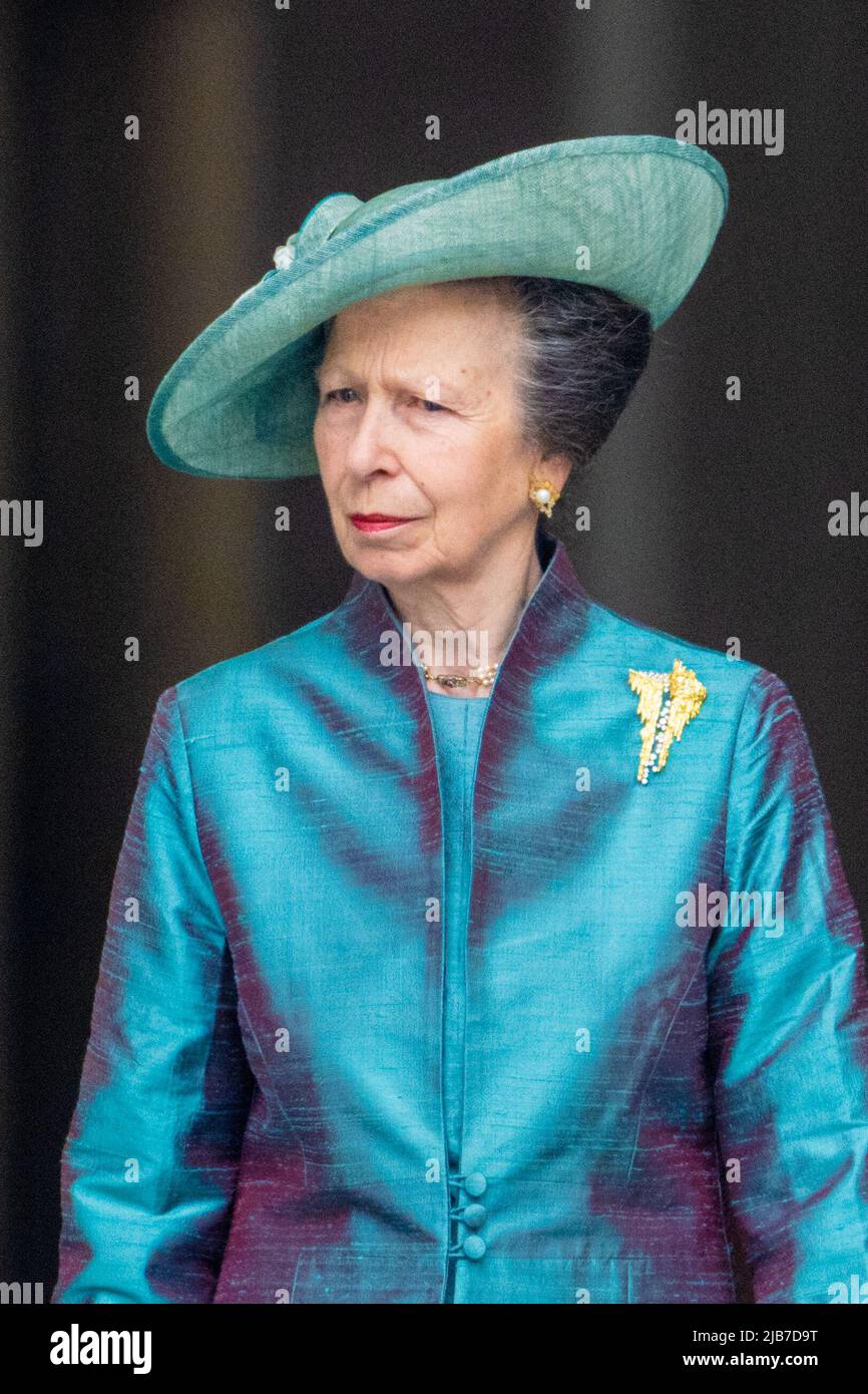 London, UK. 03rd June, 2022. Princess Anne attending the Service of ...