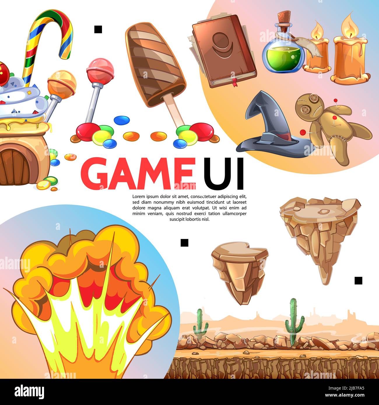 Cactus doll Stock Vector Images - Alamy