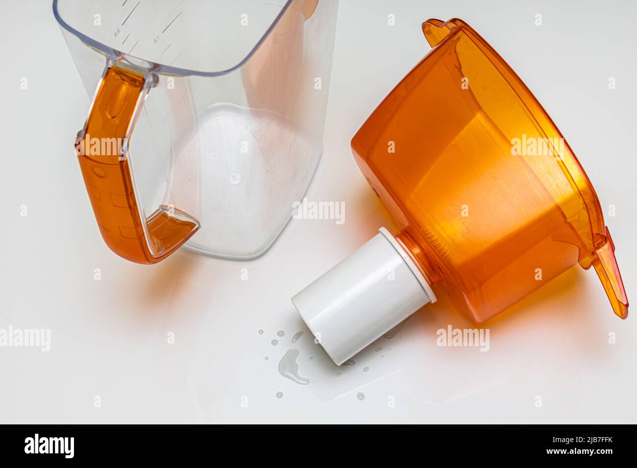 used water filter wrapped around a jug. High quality photo Stock Photo ...