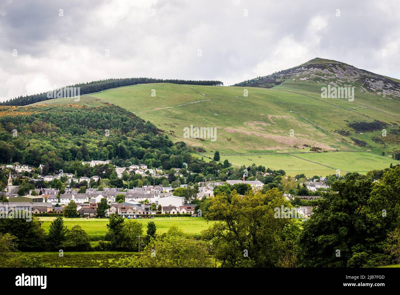 Innerleithen, Scotland, United Kingdom Stock Photo - Alamy