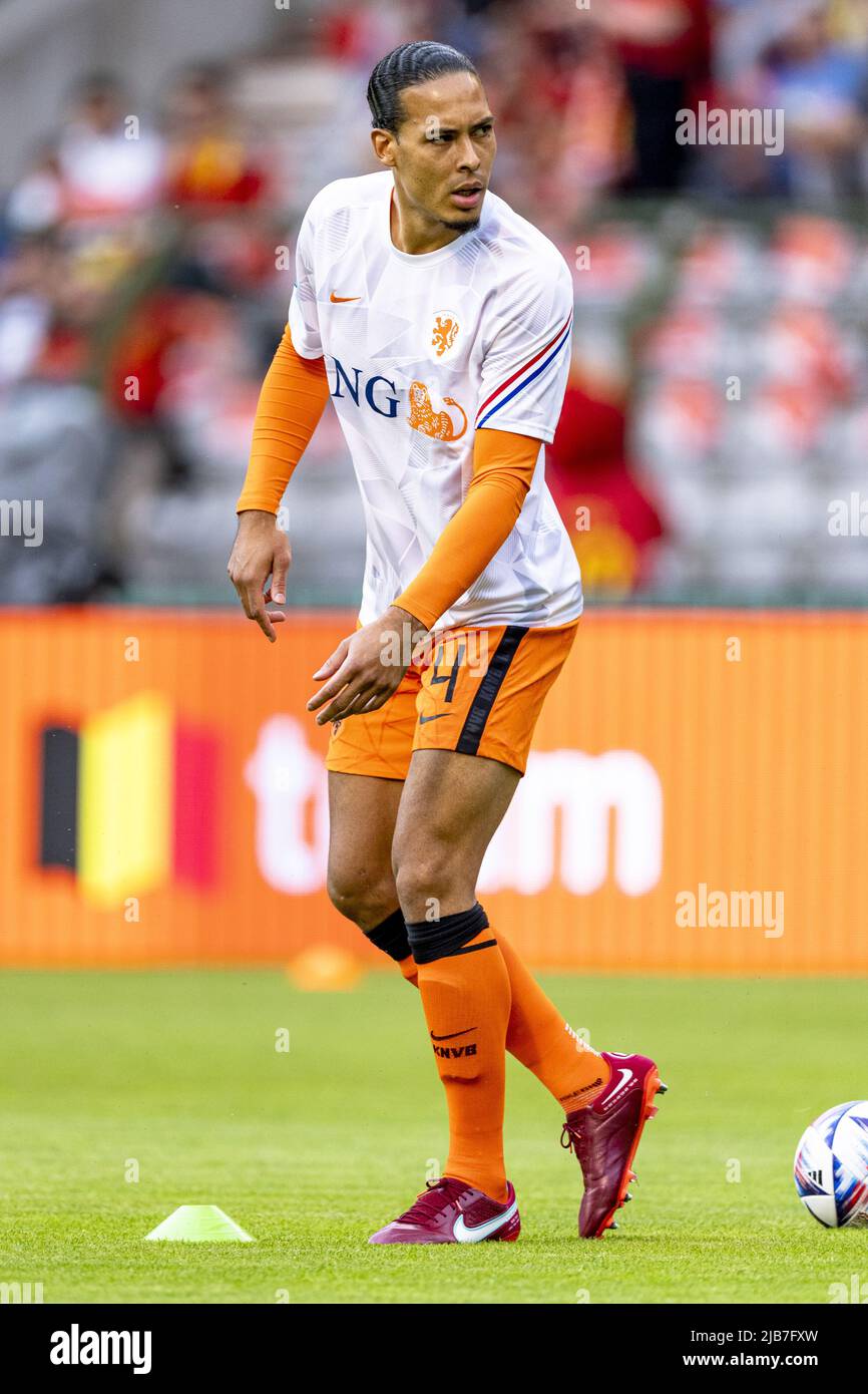 BRUSSEL, 03-06-2022, Koning Boudewijn Stadium, UEFA Nations League ...