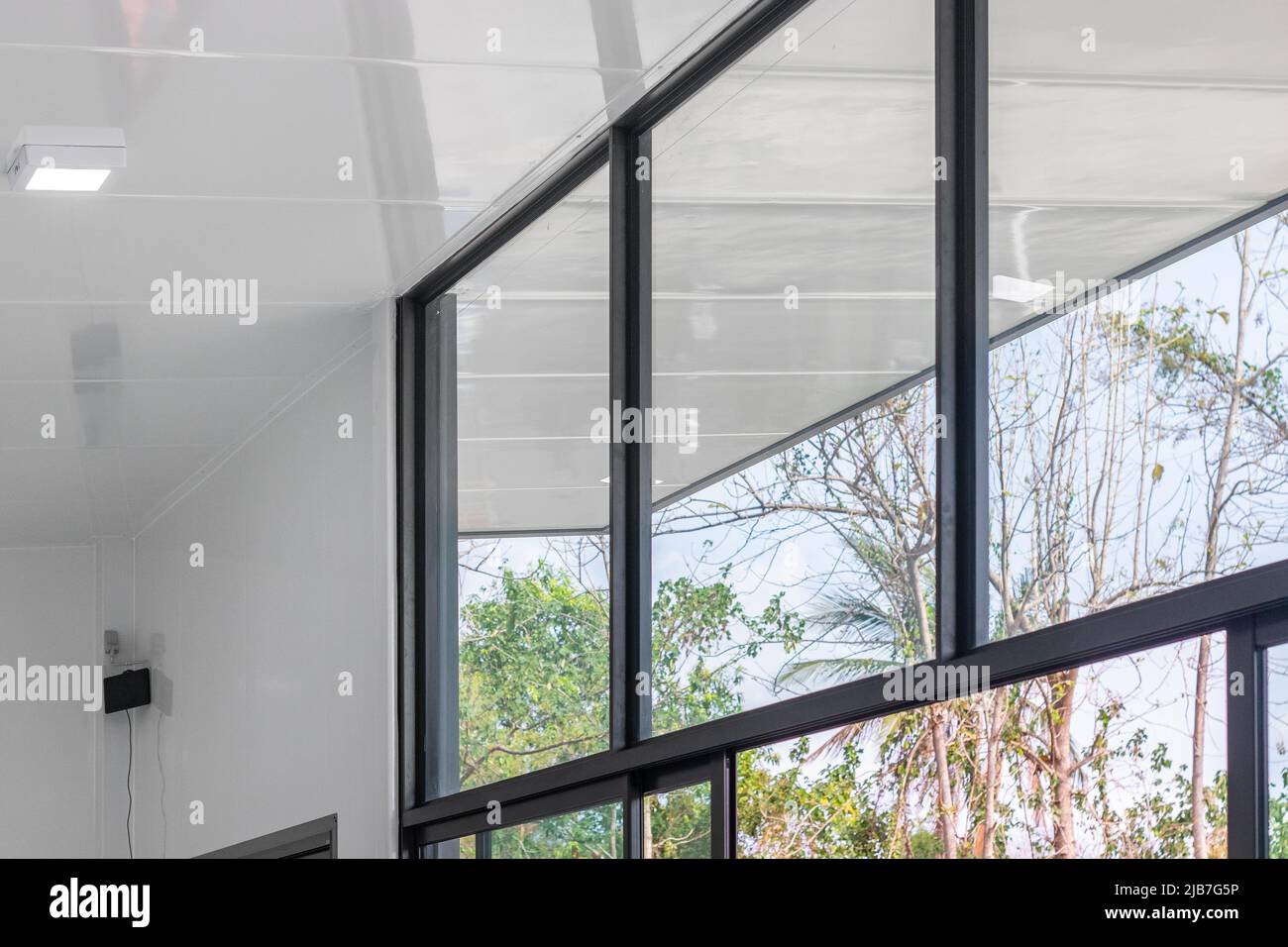 structure of glasses on the wall Stock Photo - Alamy